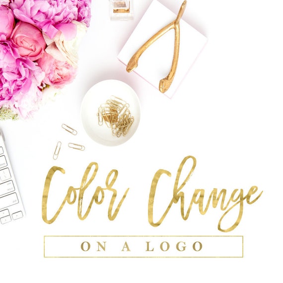 Color Change Logo Color Change | Etsy