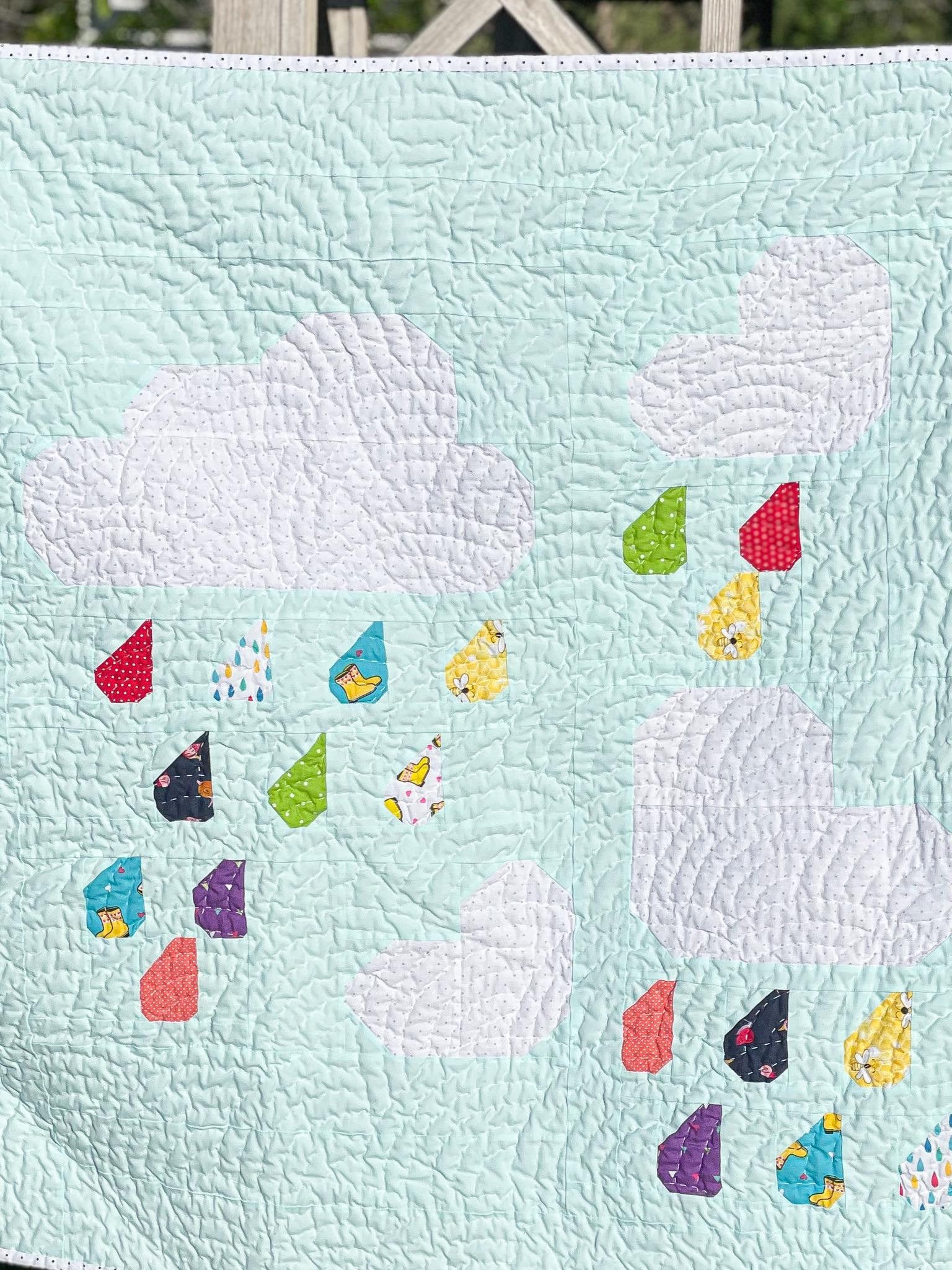 Rainy Day Quilt - Etsy