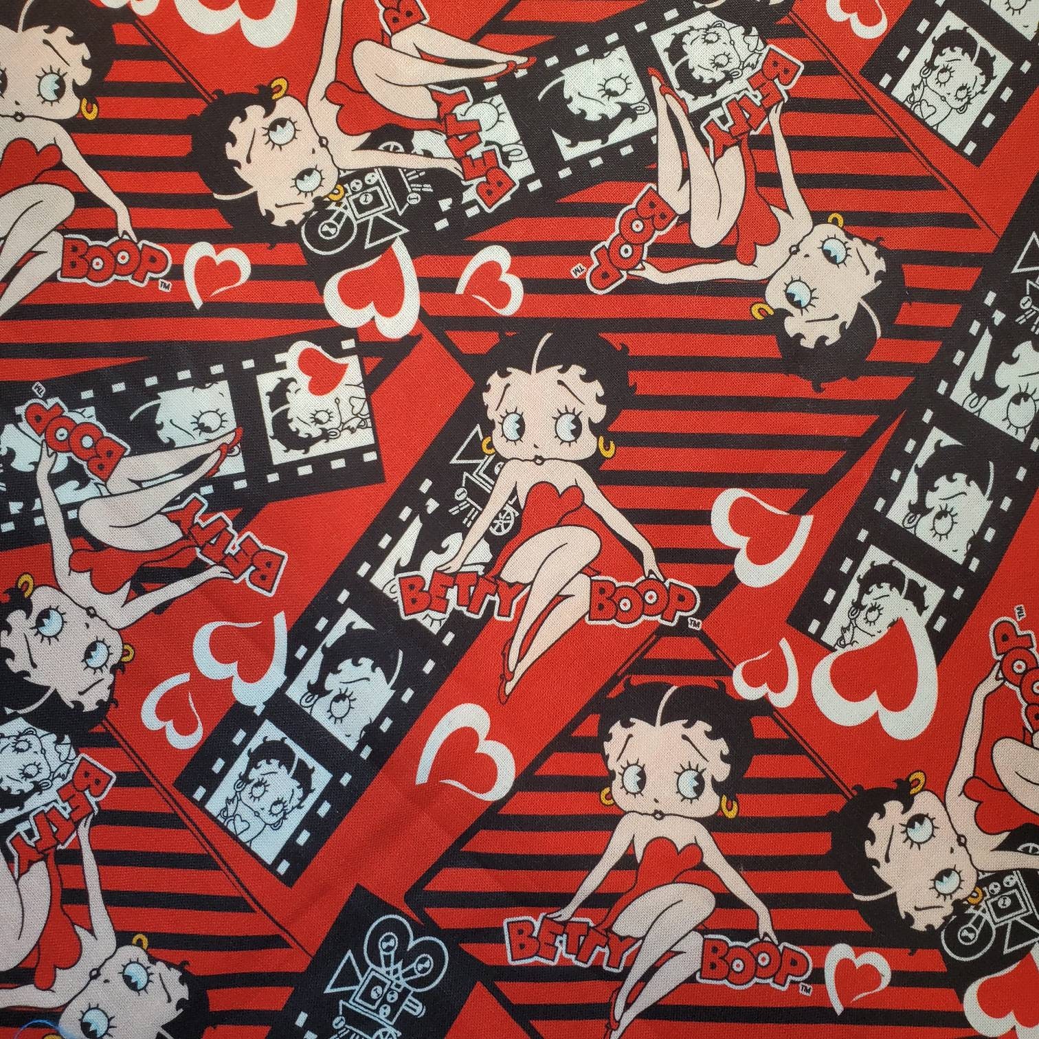 Betty boop fabric - pikoltype