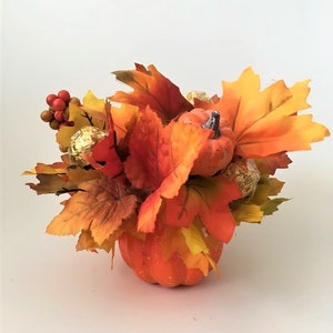 Mini Pumpkin With Ferrero Rocher Chocolate Bouquet Gift for - Etsy