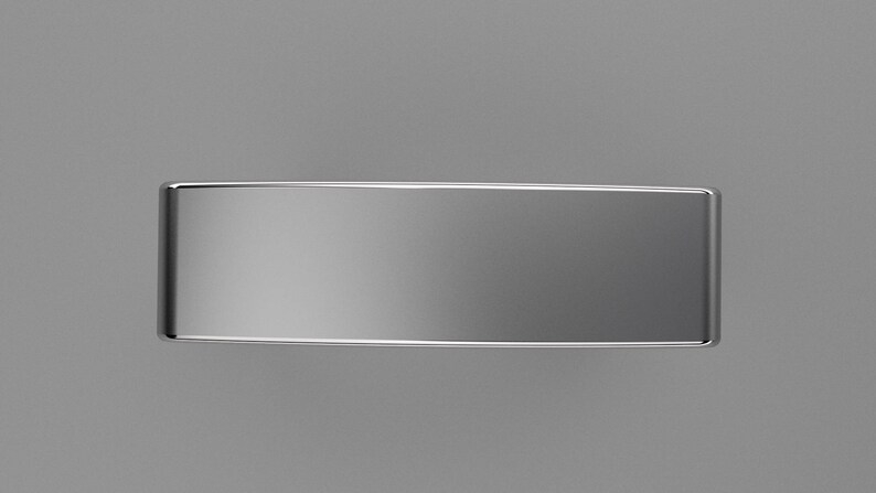 Silver 6mm Brushed Mens Square Wedding Band Squared off 925 | Etsy