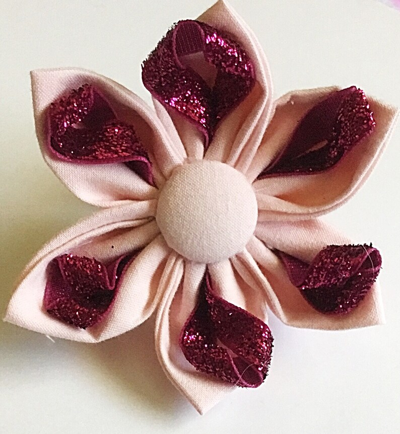 Pink Diva Collar Flower for Girl Dog - Etsy