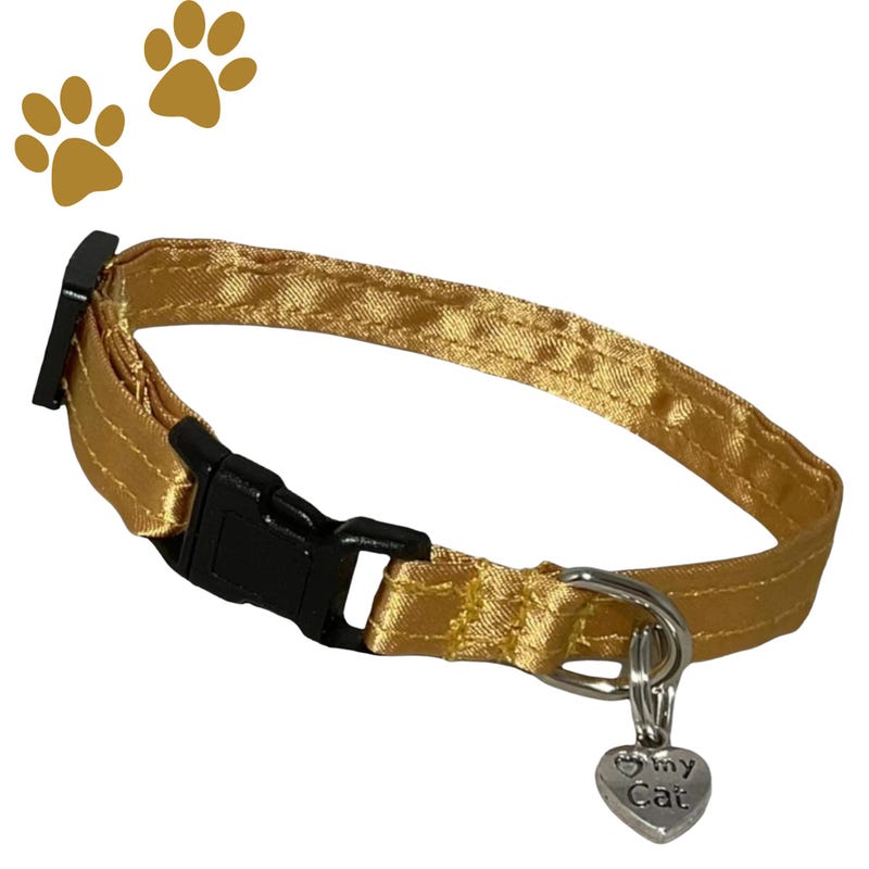Gold Cat Collar - Etsy