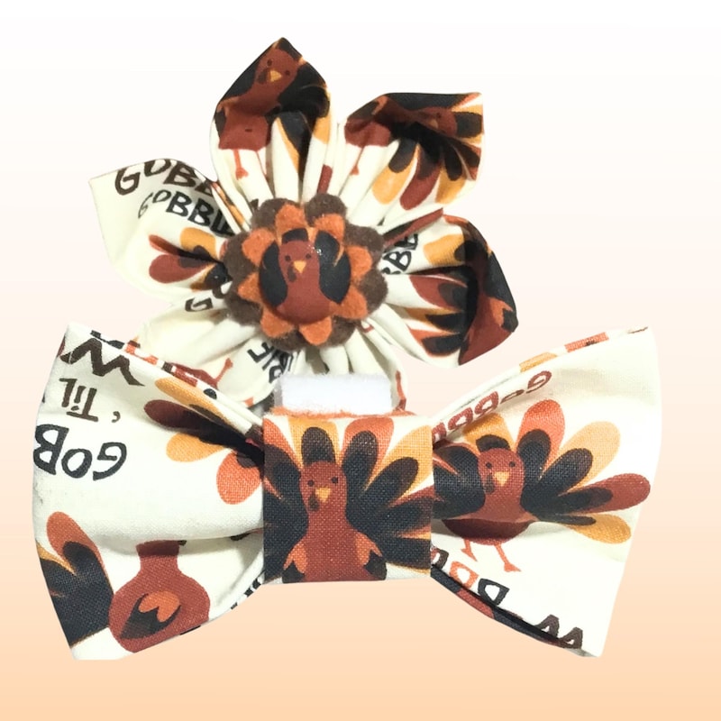 Thanksgiving Bow - Etsy