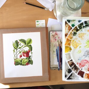 Strawberry Fields Card - Etsy
