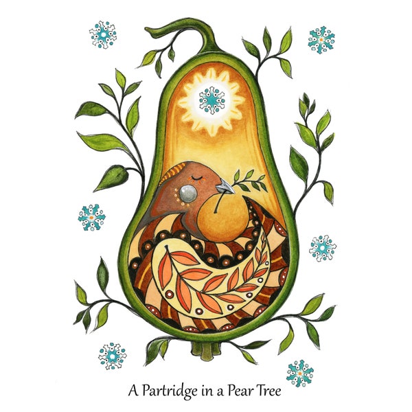 Partridge Pear Tree - Etsy