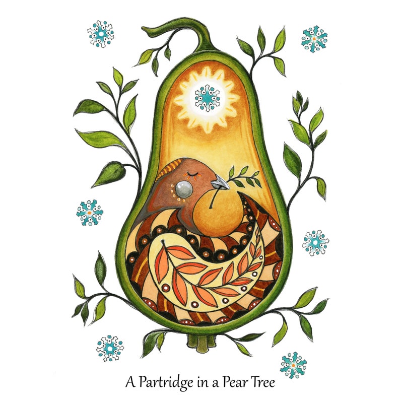 Pear Tree Greetings - Etsy