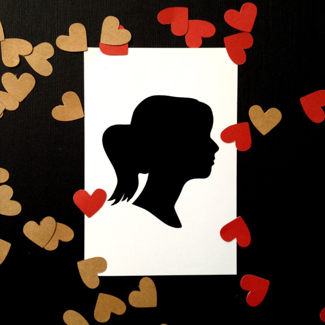 Custom Silhouette (from Your Photo) - Digital File - Print Yourself ...