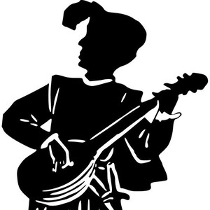 Bard Silhouette Pattern - Etsy