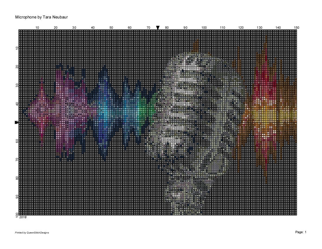 Microphone Pattern - Etsy