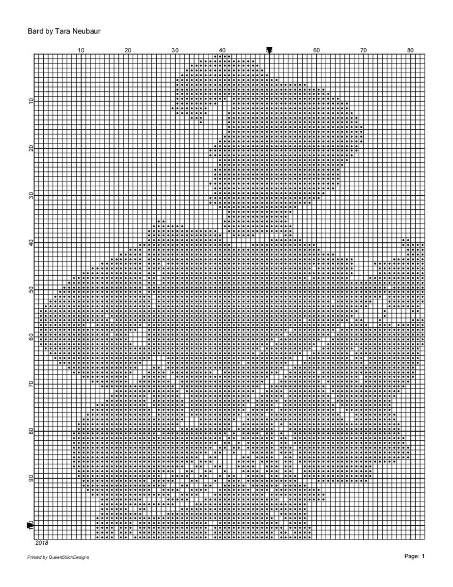 Bard Silhouette Pattern - Etsy