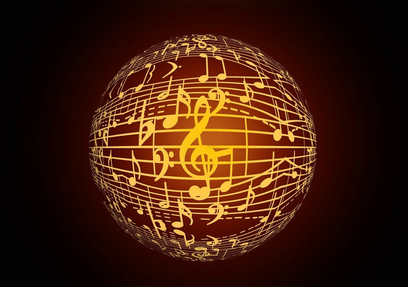 Musical Sphere Cross Stitch Pattern - Etsy