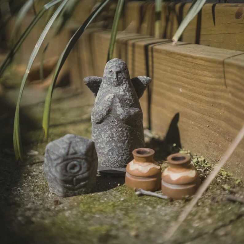 Zelda Goddess Statue - Terrarium Decor - Etsy