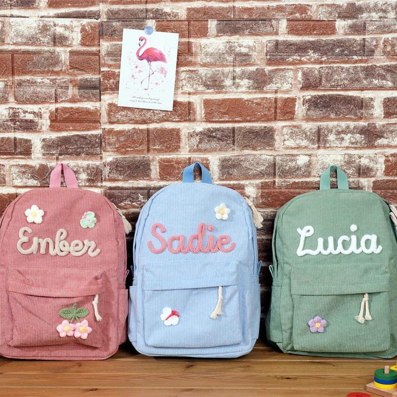 Personalized Kids Backpacks - Etsy