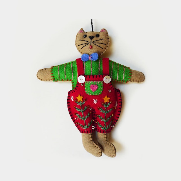 Felt Kitty Cat - Etsy