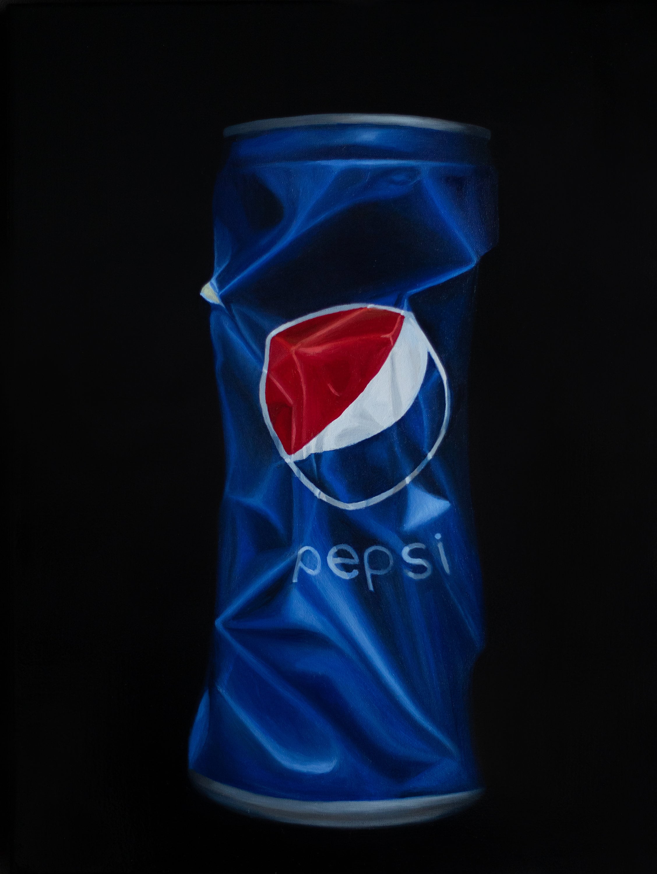 Crushed Pepsi Can