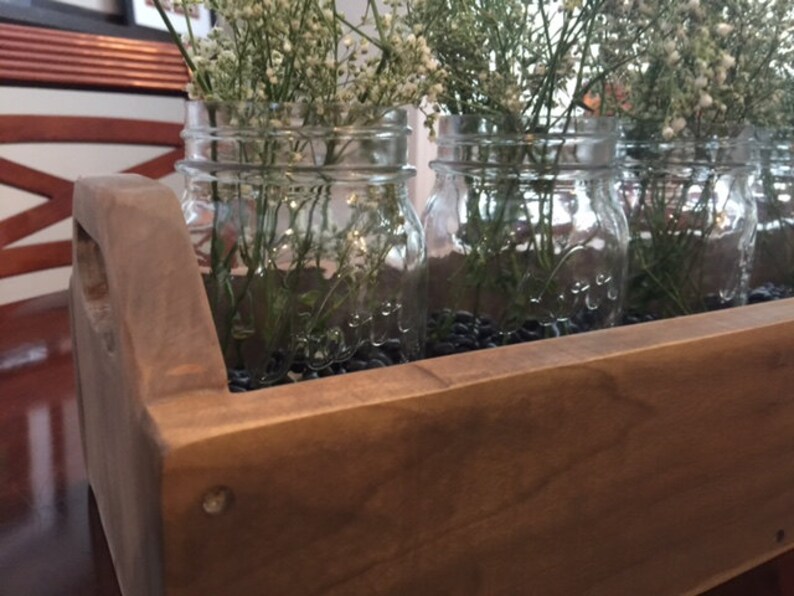 24 Rustic Wooden Box Centerpiece | Etsy