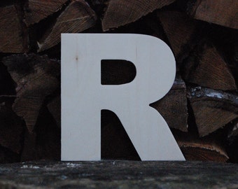 8 Wooden Letter B Arial Font Unfinished Baltic Birch - Etsy