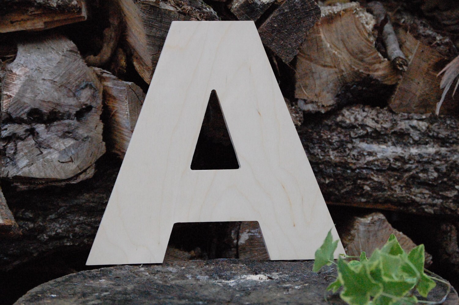 Home & Living Unfinished 24 inch wooden letter photo prop--nursery ...