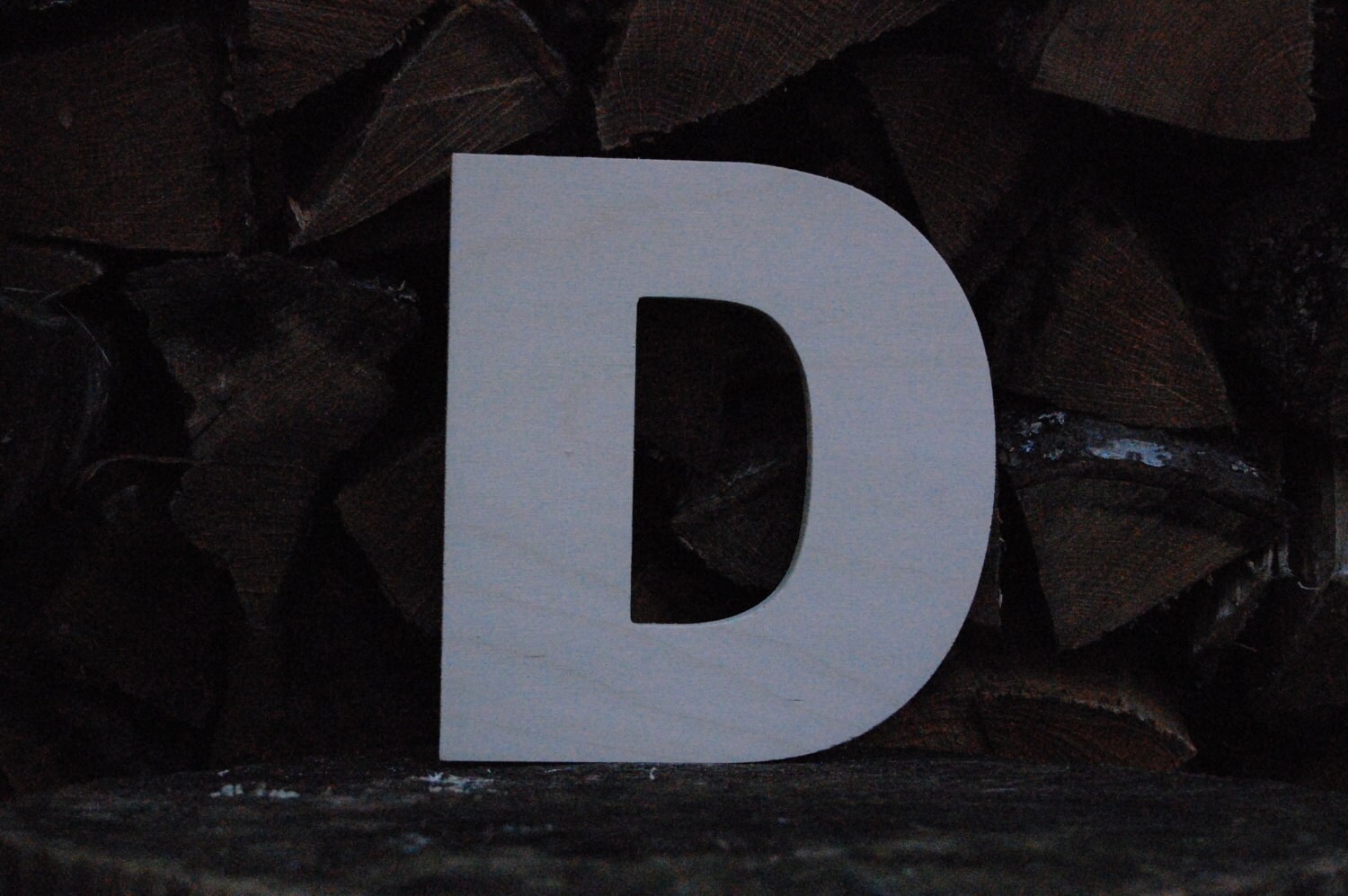 Unfinished 8 Wooden Letter d Arial Font - Etsy