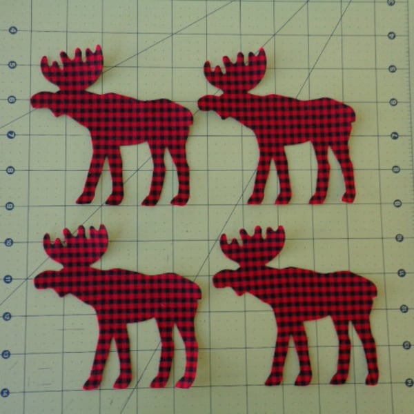 Moose Applique - Etsy