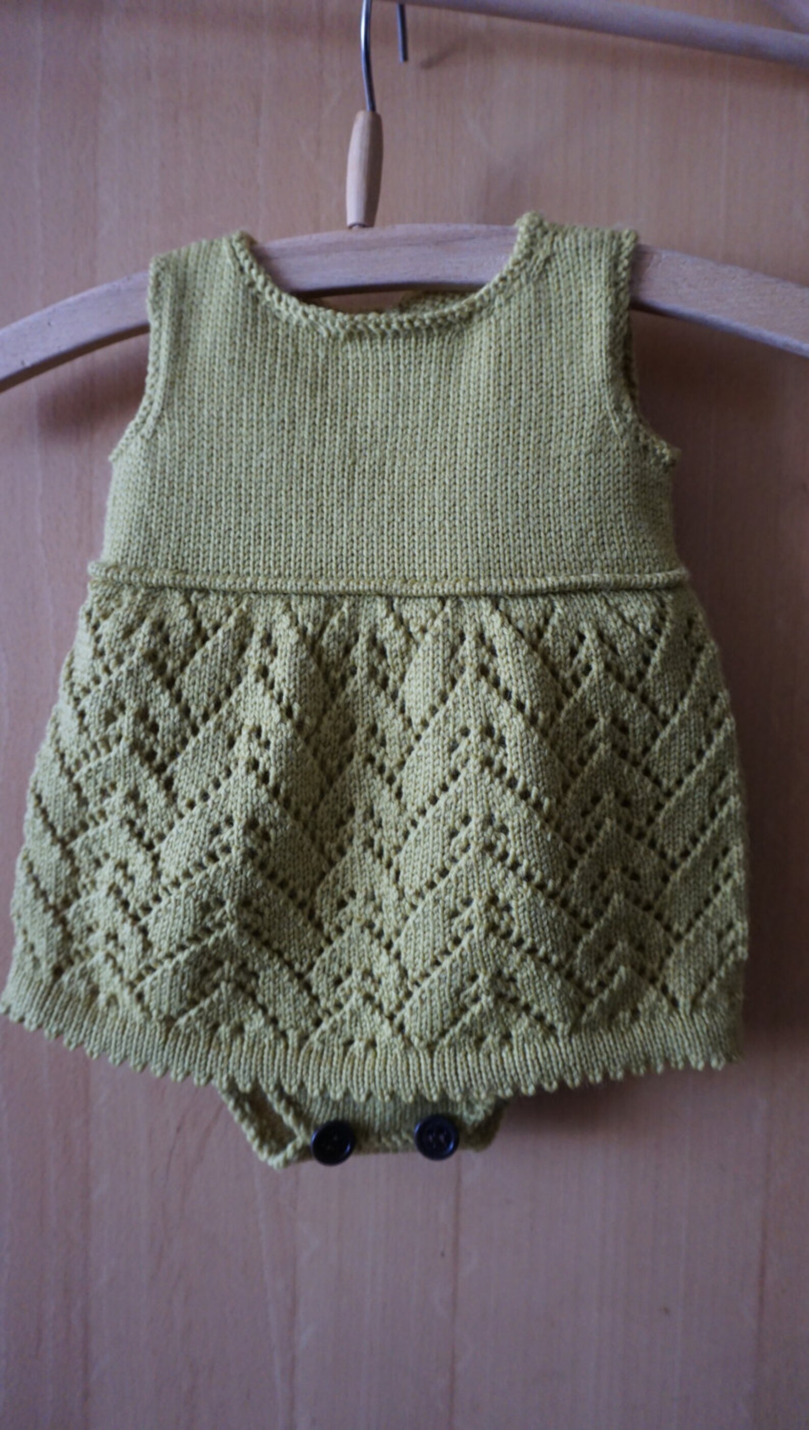 Machine Knitting Baby Body dress Pattern PDF | Etsy