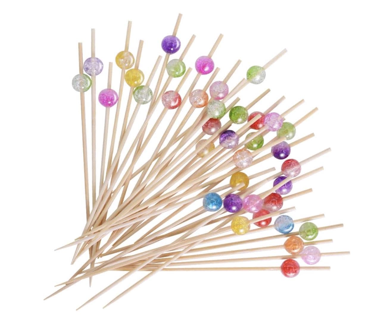 10-25-50-100 Piece Pearl Charcuterie Picks-fancy Cocktail Picks-fany ...