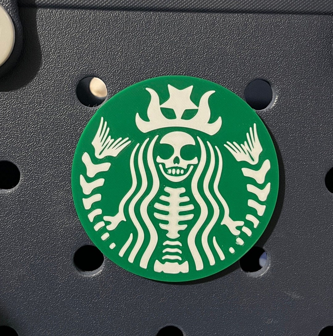 Skeleton Starbucks Bogg Charm-drink up Witches-spooky Coffee 3D Printed ...