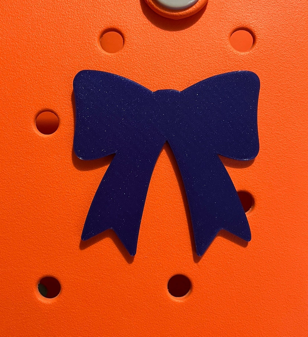 Large Bow Bogg Charm-bow Bogg Bit-girly Bow Bogg Charm-ribbon Bogg ...