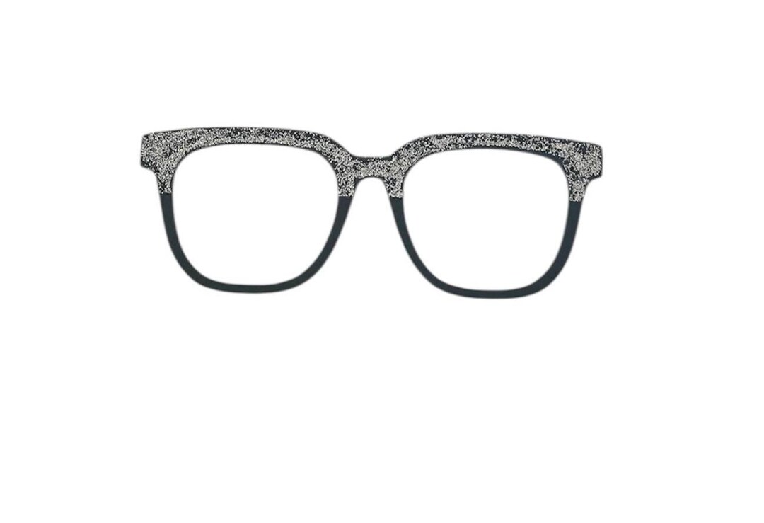 Grey Glitter Frame Topper for Murphy-glitter Frame Topper-silver ...