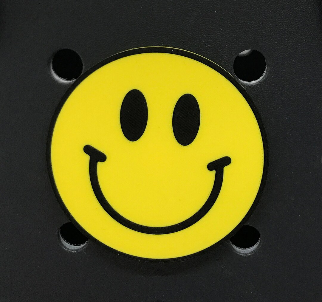 Smiley Face Bogg Bit Charm-happy Face Bogg Charm-happy Face Bogg Bit ...