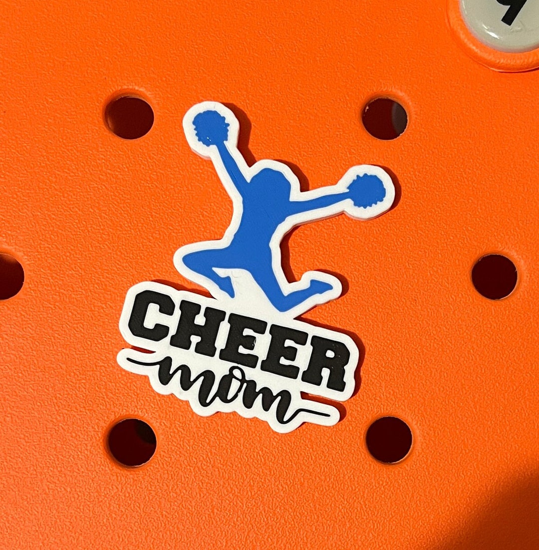 Cheer Mom Bogg Bit-cheerleader Mom Bogg Bit-cheer Mom Bogg Charm-cheer ...