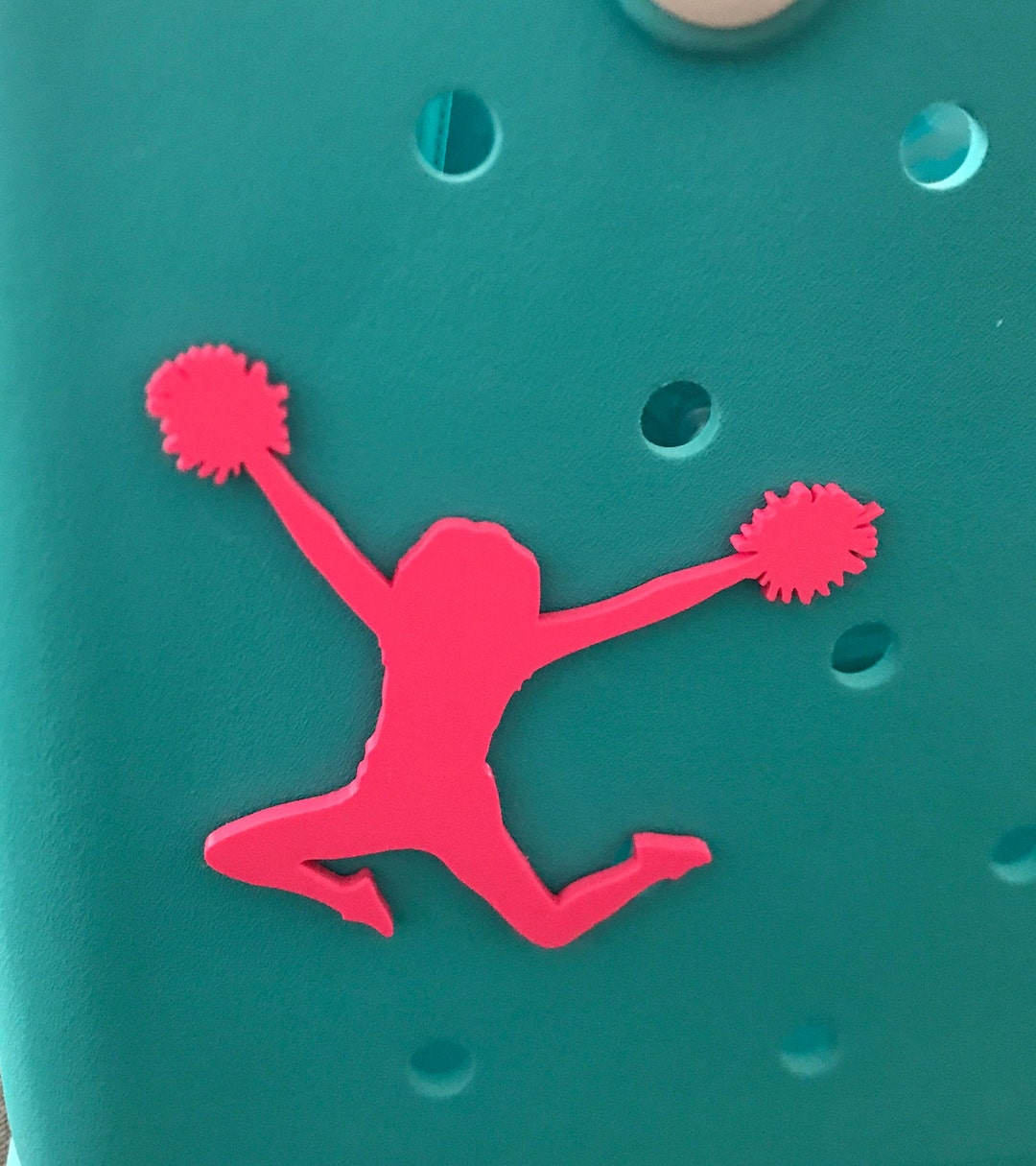 Cheerleader Bogg Bit-cheer Bogg Charm-cheerleader Bogg Bit-3d Printed ...