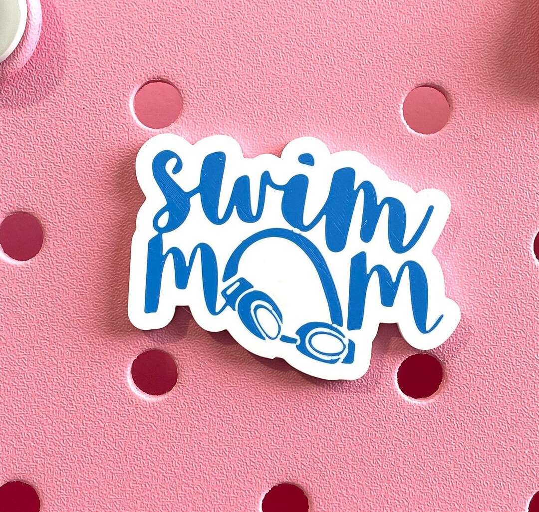 Swim Mom Bogg Charm-swimmer Bogg Charm-swim Bogg Charm-diving Bogg Bit ...