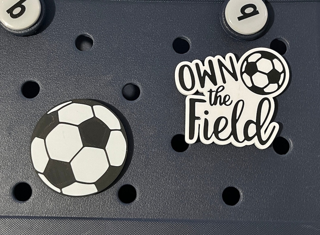 Own the Field Bogg Bit-soccer Bogg Charm-soccer Mom Bogg Charm-sports ...