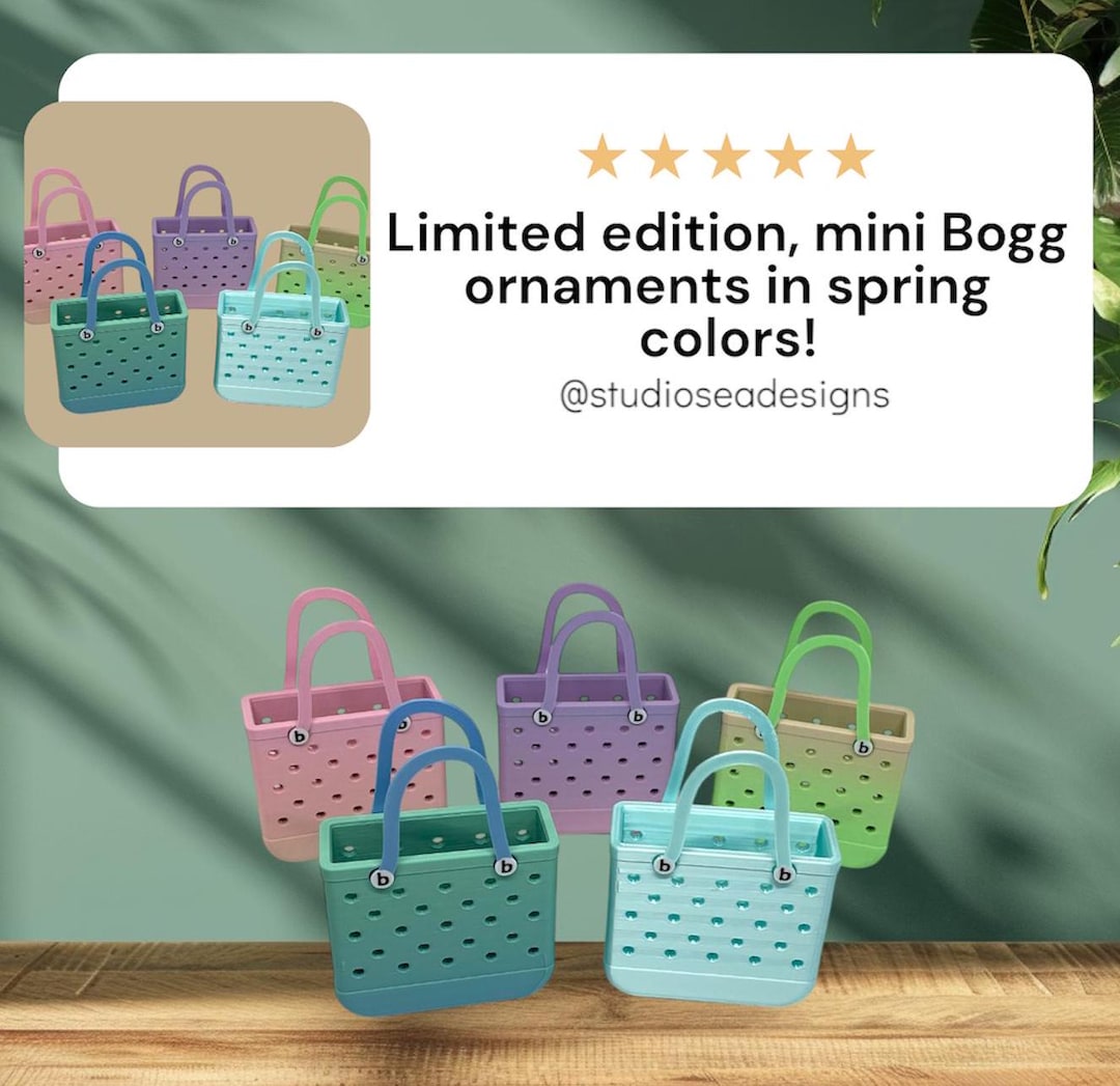 LIMITED Edition! Miniature Bogg Bag-mini Bogg Bag Replica-bogg Bag ...