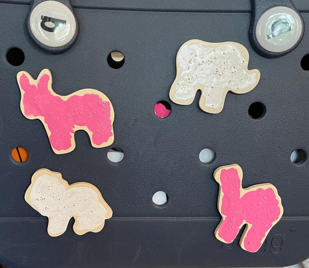 Animal Crackers Bogg Charms-snack Cracker Bogg Bit-animal Cookie Bogg ...