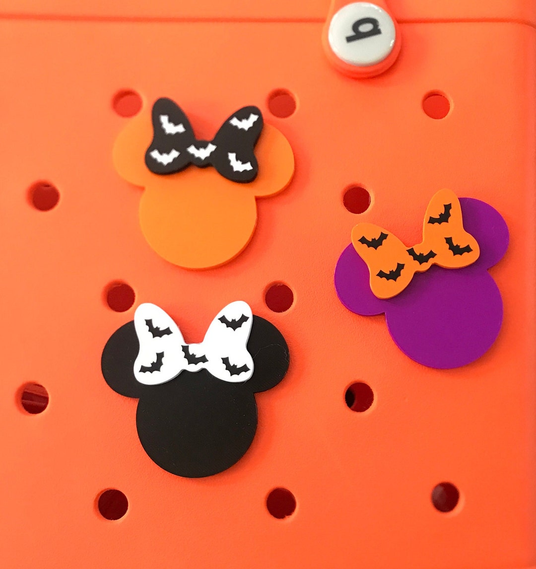 Halloween Minnie Mouse Bogg Bit-spooky Mini Mouse Bogg Bit-mini Mouse ...