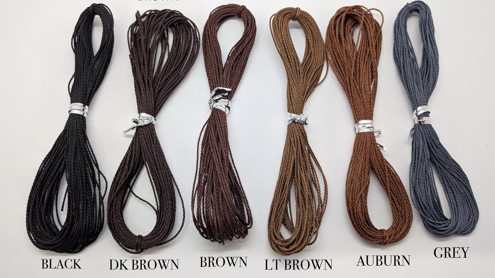 1mm Waxed Polyester Cord 38 Feet of Waxed Cord 1mm Beading - Etsy