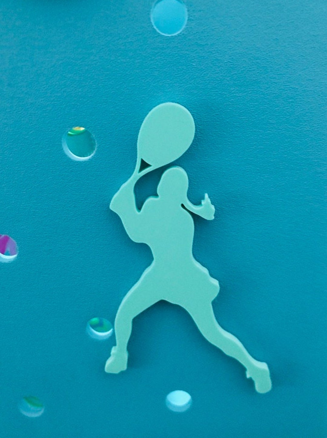 Tennis Player Bogg Bit-tennis Ball Bogg Bit-tennis Bogg Bit-female ...