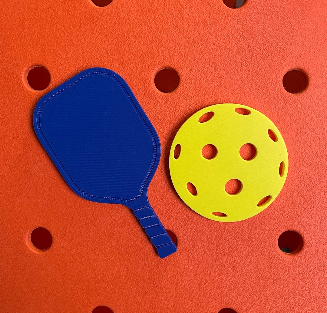 Pickleball Racket and Ball Bogg Charms-picklelball Bogg Charm ...