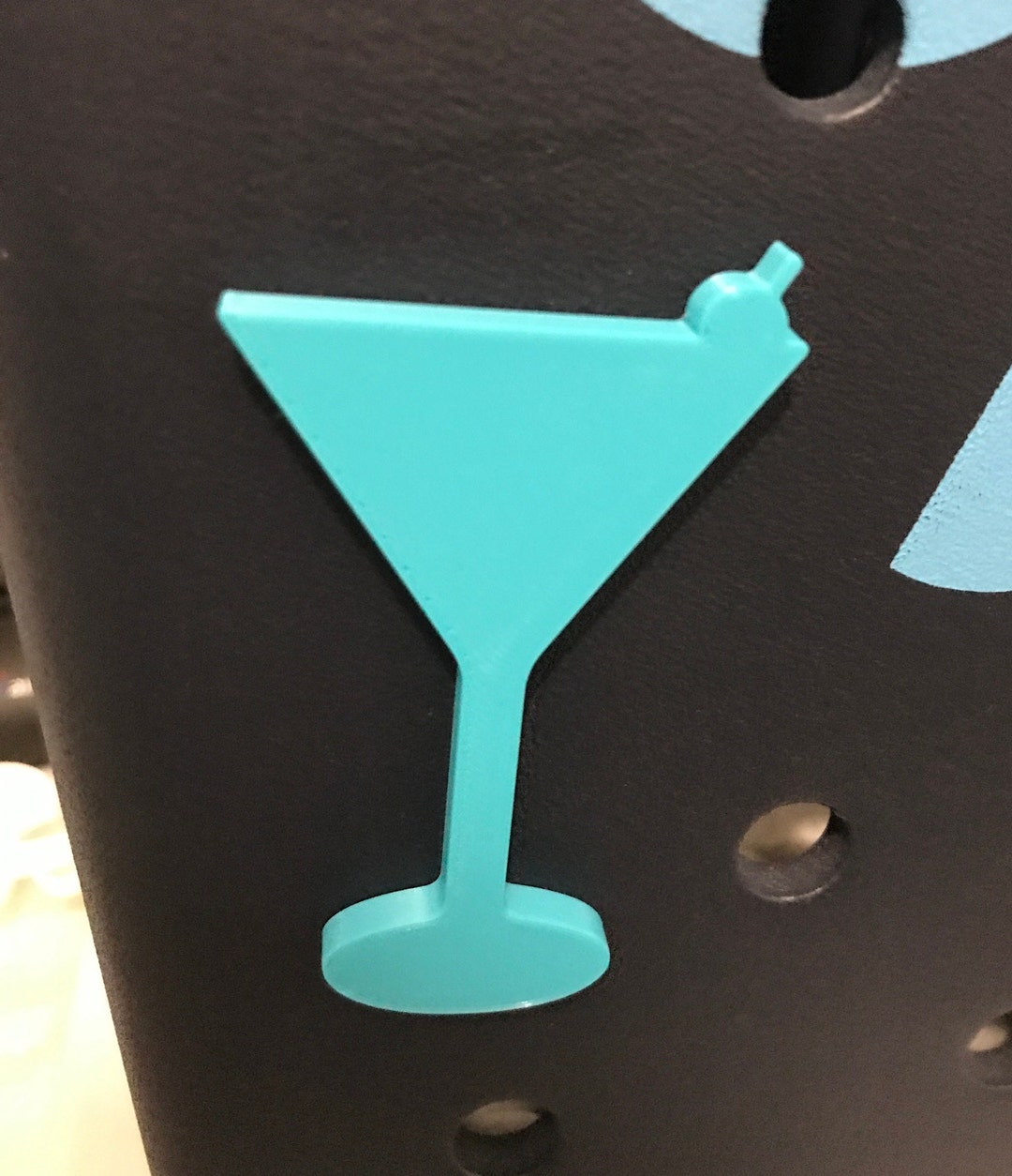 Martini Glass Bogg Bit-martini Glass Bogg Bag Charm-3d Printed Bogg Bit ...