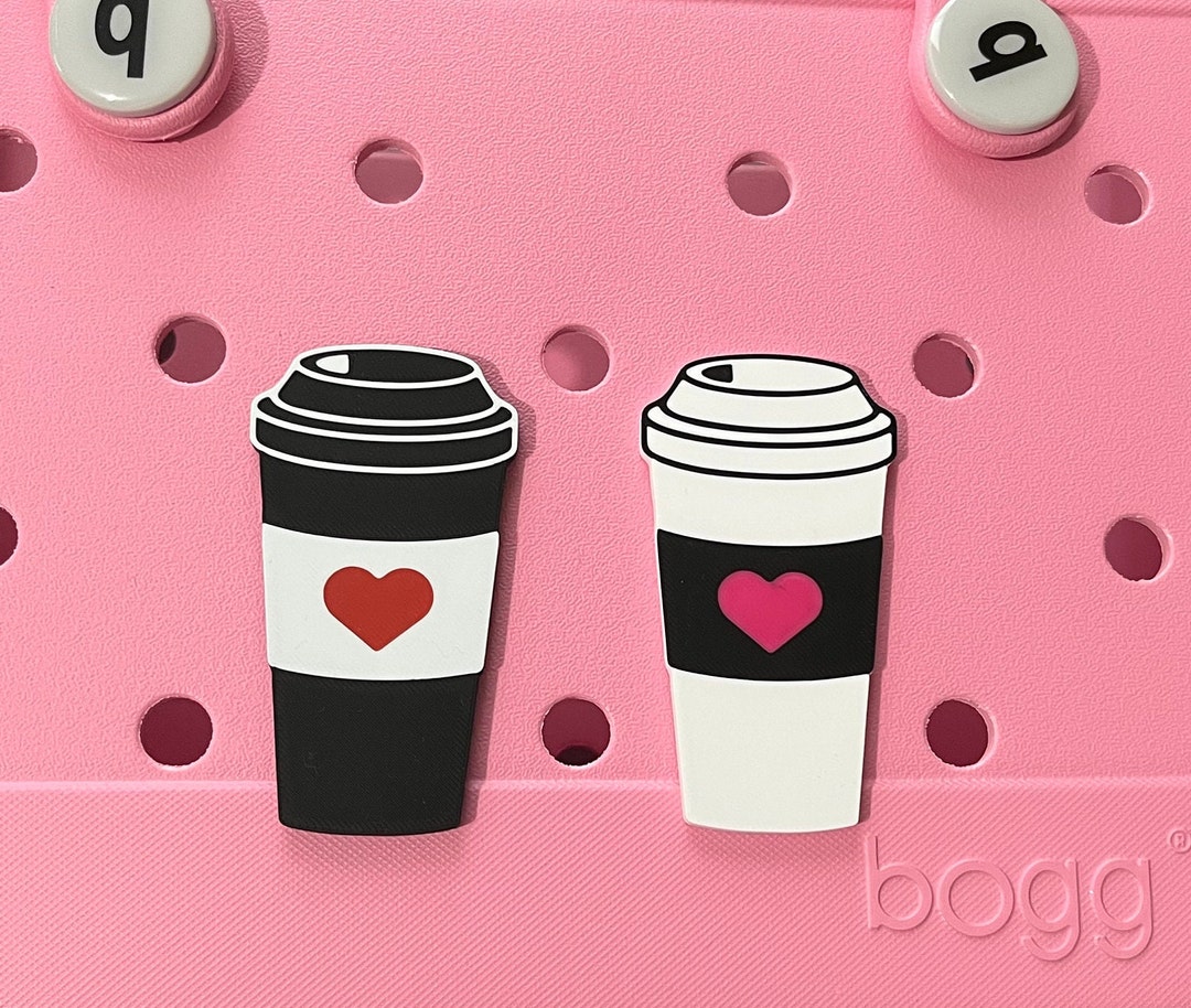 Coffee Cup Bogg Bit-coffee Cup Bogg Charm-dunkin Cold Cup Bogg Bit ...