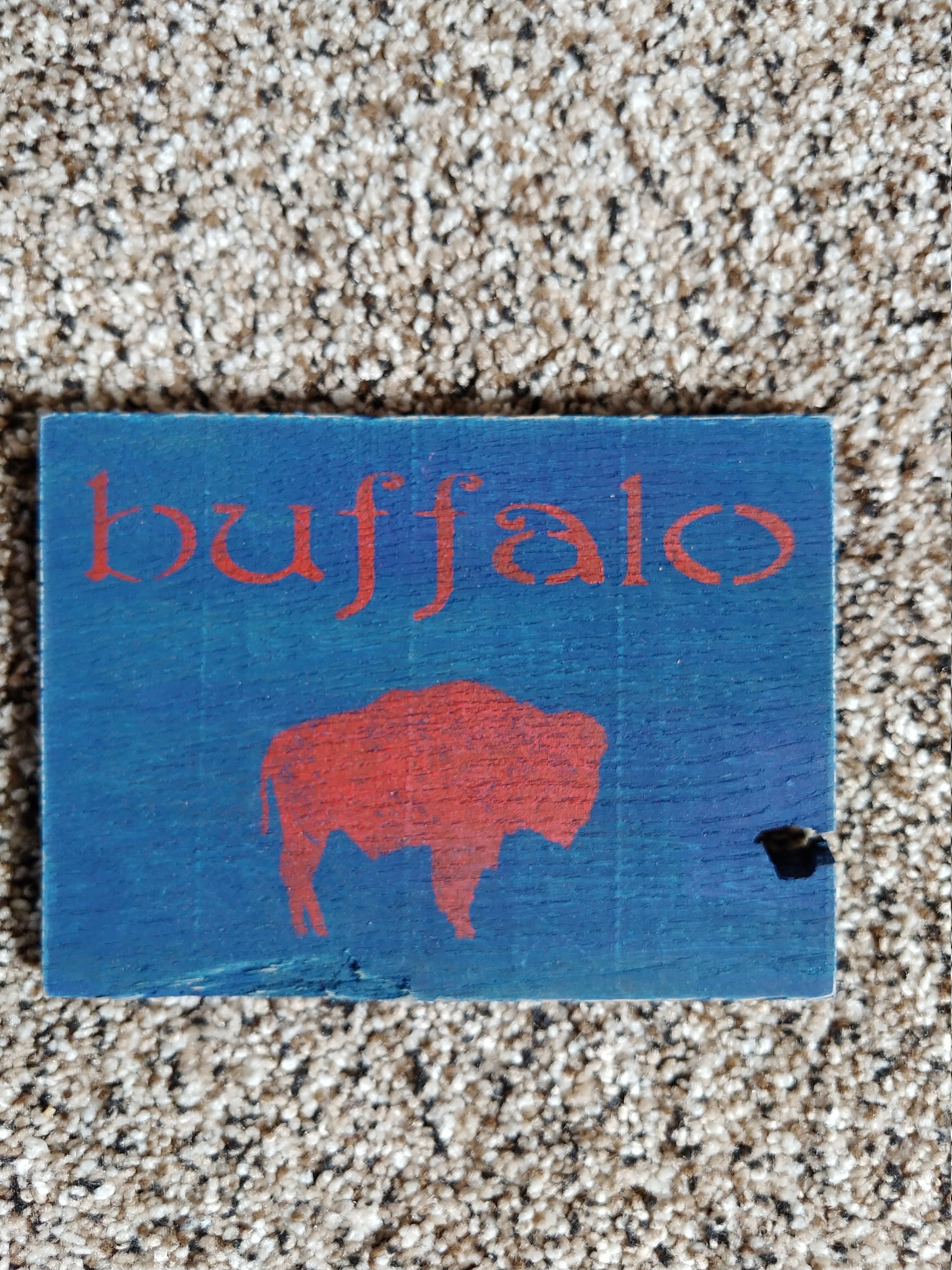 Pallet Wood Buffalo Sign - Etsy