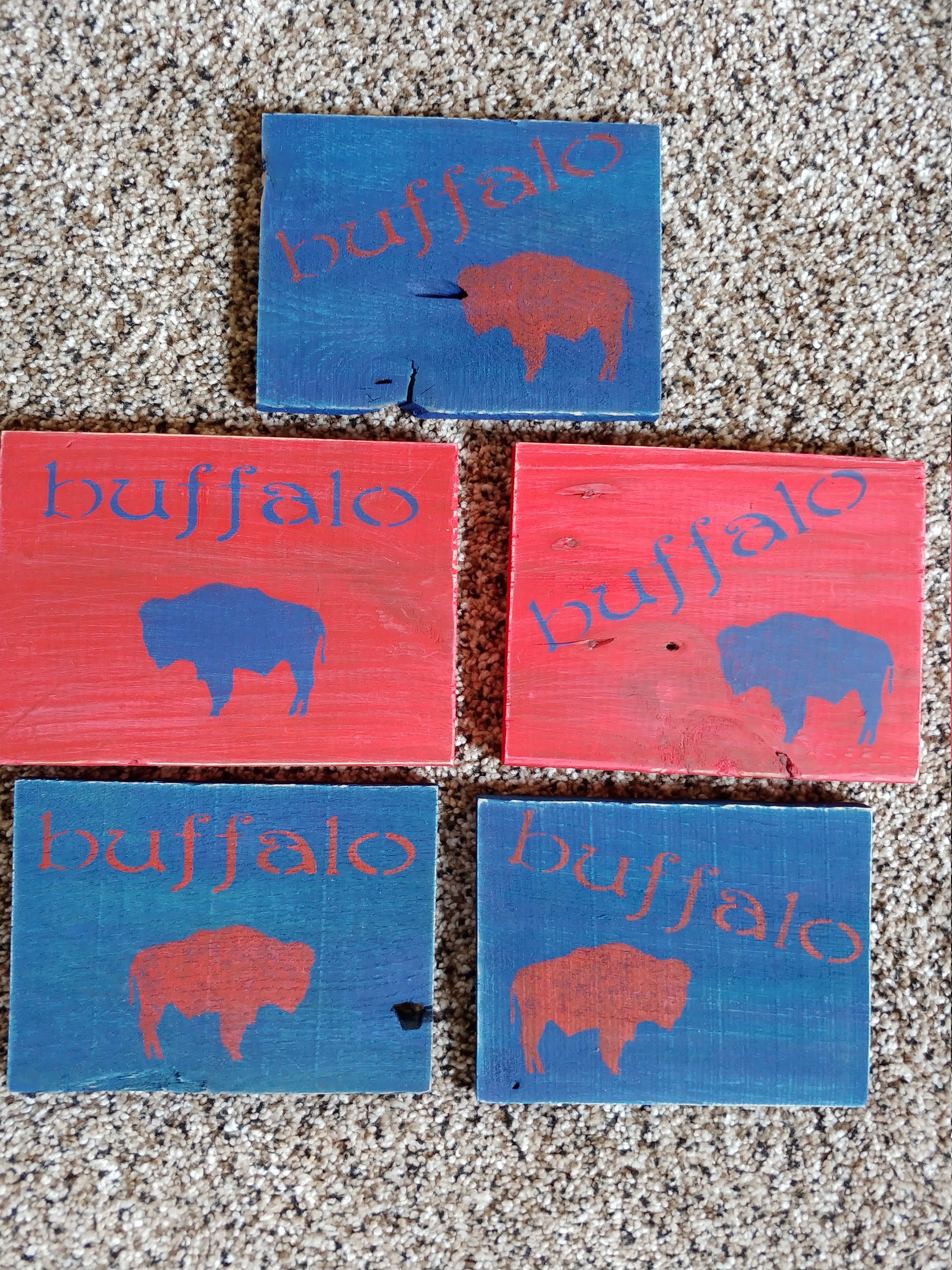 Pallet Wood Buffalo Sign - Etsy