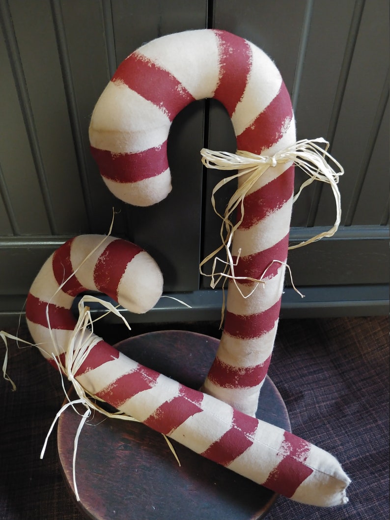 Primitive Candy Cane - Etsy