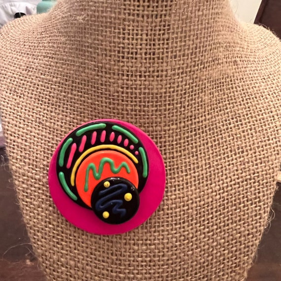 Handcrafted Pin from the 90s - Gem