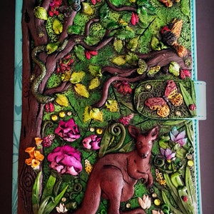 Polymer Clay Cover Notebook Cover Journal Cover Polymer - Etsy