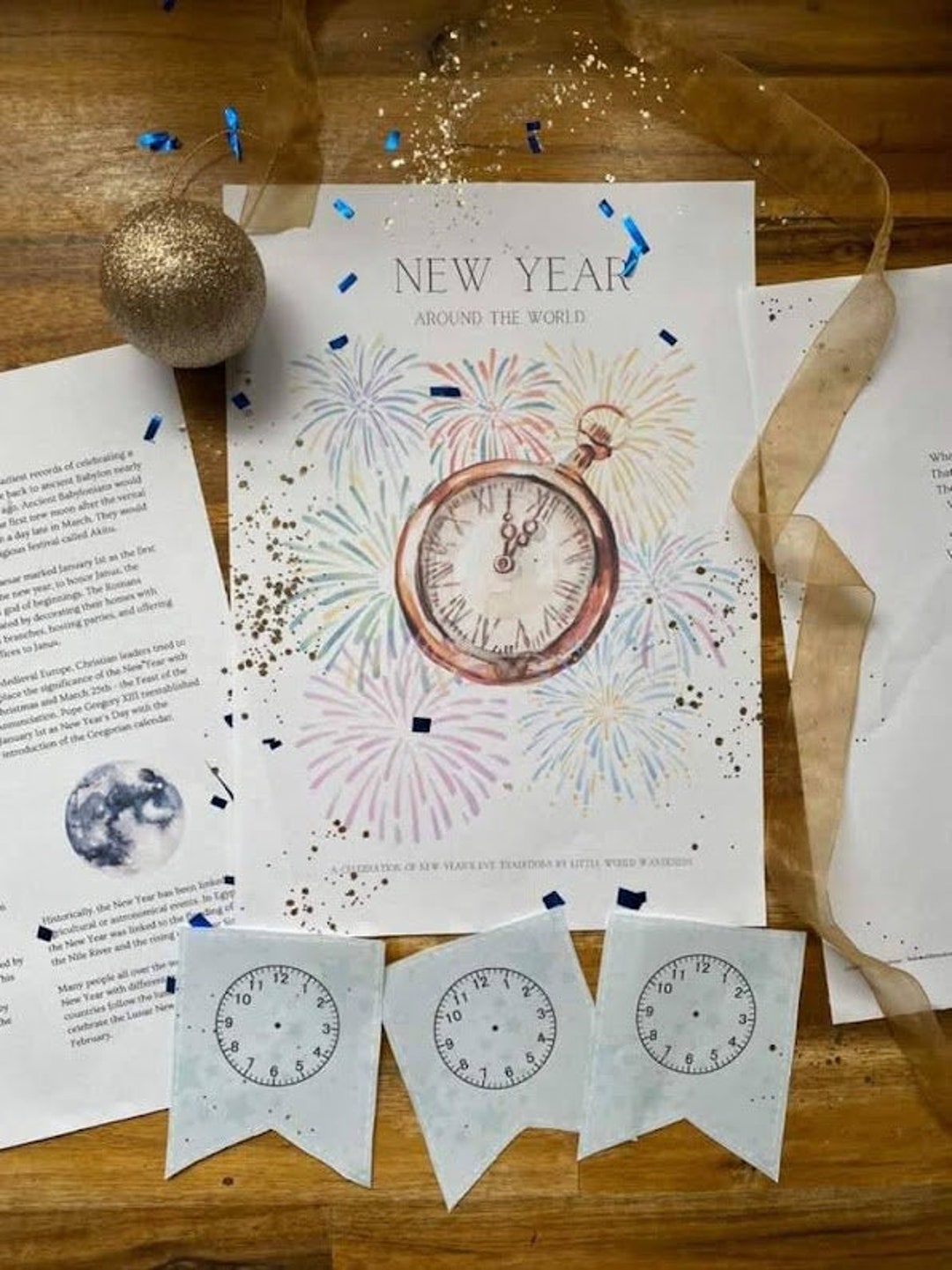 New Year Around the World / Multicultural Study/ Homeschool Unit ...