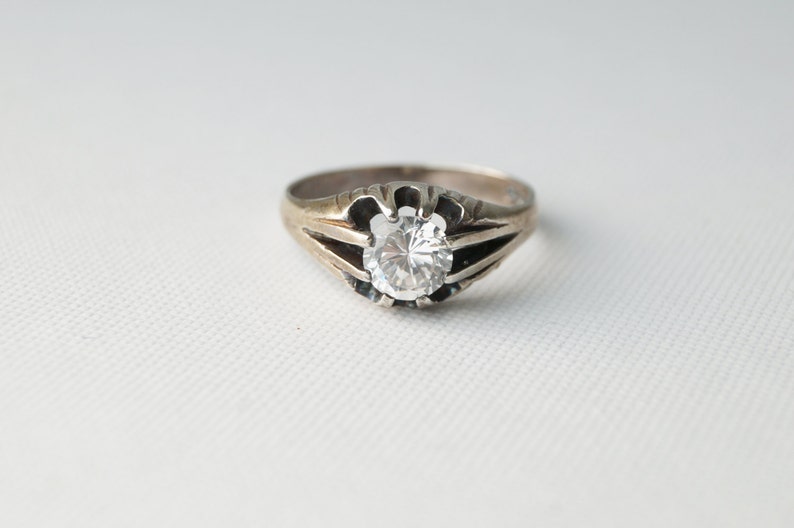 Vintage Sterling Silver Ring Vintage Gypsy Ring Vintage | Etsy